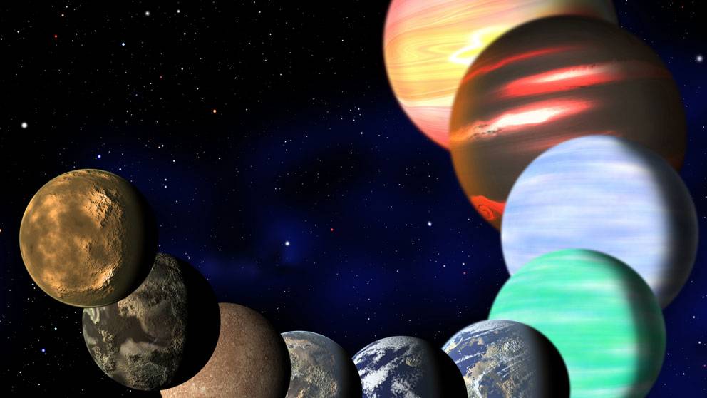 Upptäckt av nytt planetsystem | SVT Nyheter