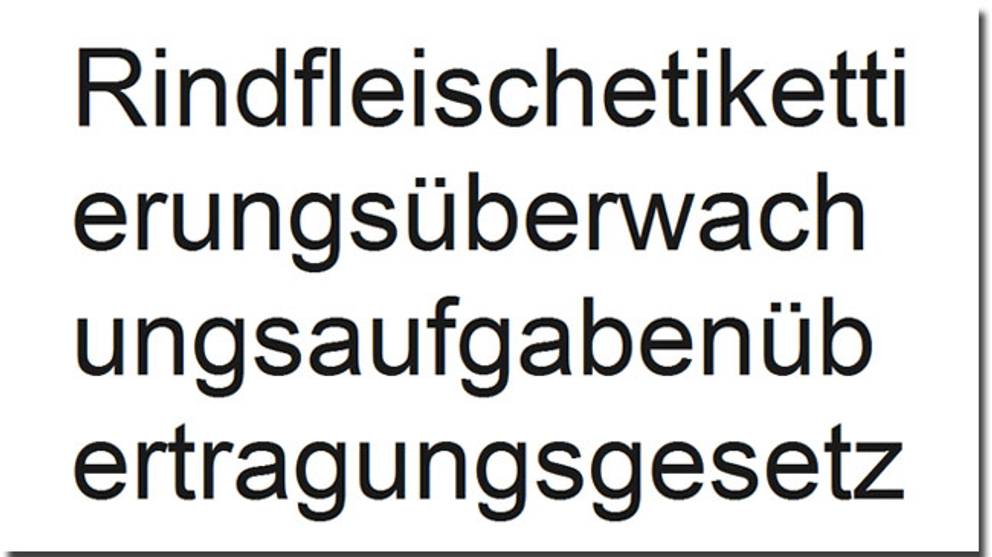 Tysklands längsta ord i graven | SVT Nyheter