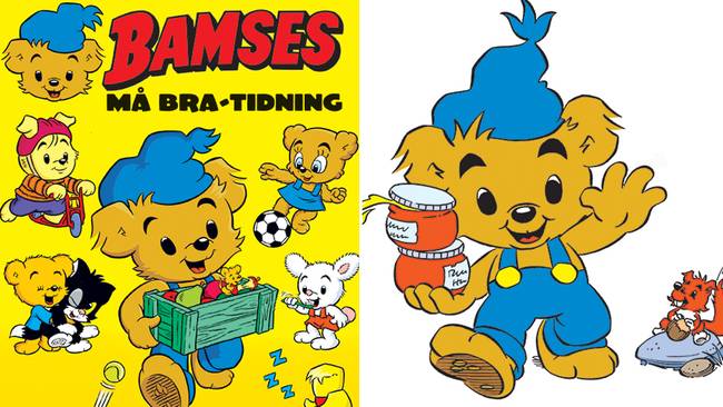 Bamse ska lära barn om hälsa | SVT Nyheter