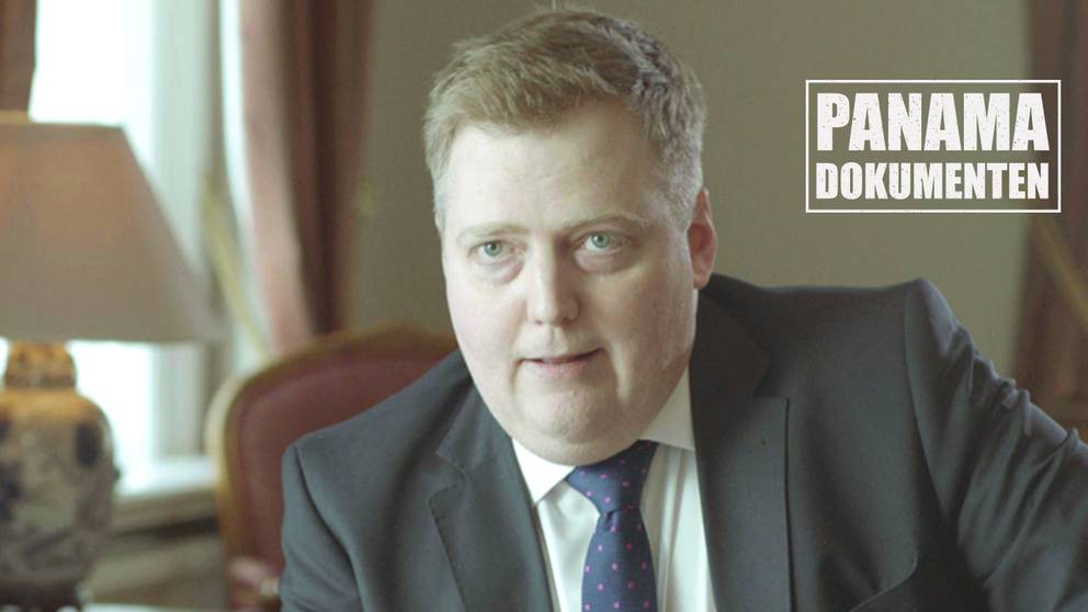 Islands statsminister mörkade tillgångar i brevlådeföretag | SVT Nyheter