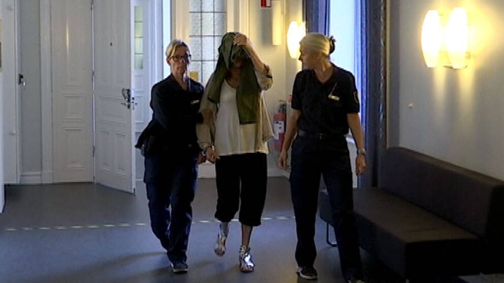 57 åriga Kvinnan Släpps Ur Häktet Svt Nyheter