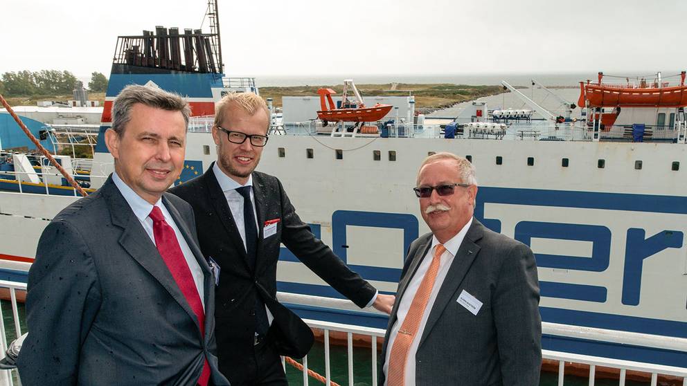 Ystad Hamn bygger två färjelägen till nya polska färjor | SVT Nyheter