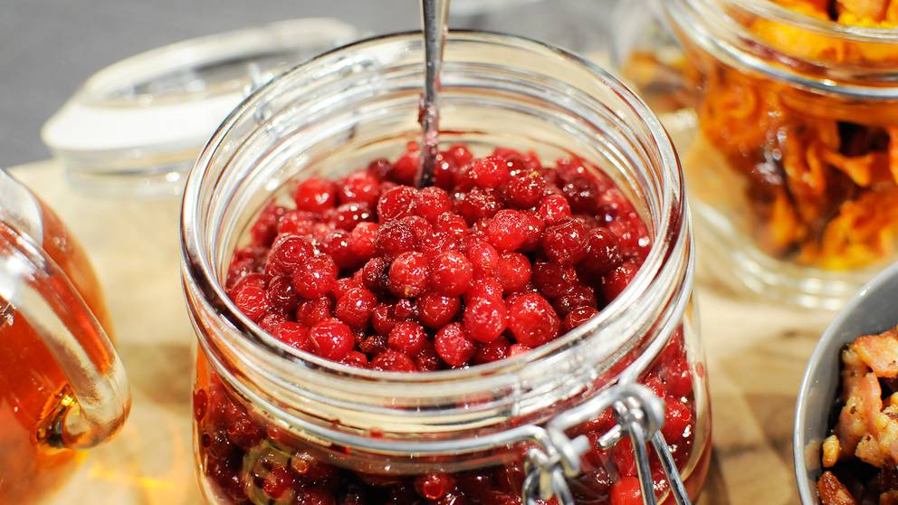 Rårörda lingon | SVT recept