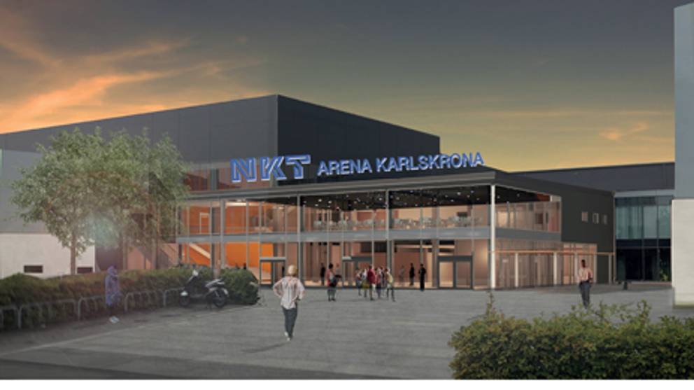 NKT tar över som sponsor av arenan | SVT Nyheter