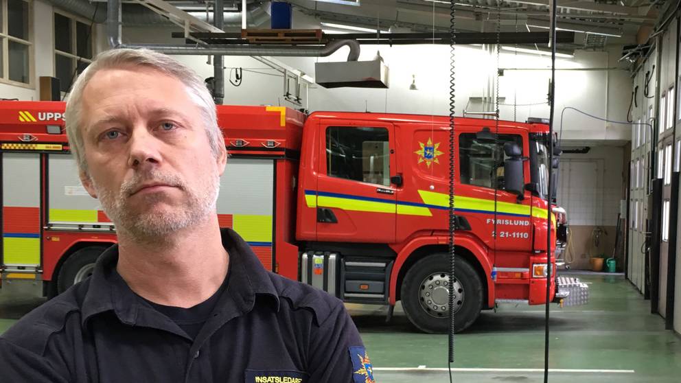 Brandmannen: ”Självklart blir man förbannad” | SVT Nyheter