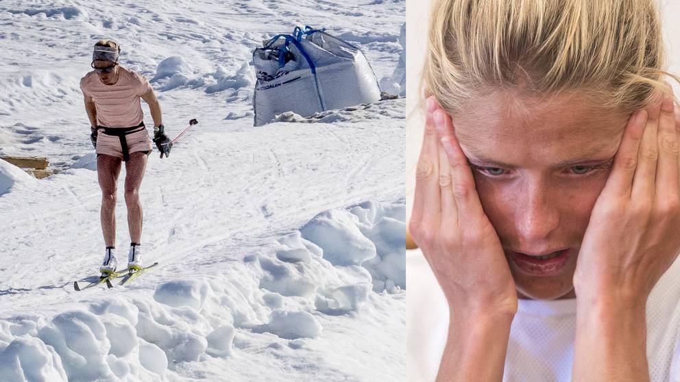 Johaug testar VM-banorna – under OS - Sport | SVT.se