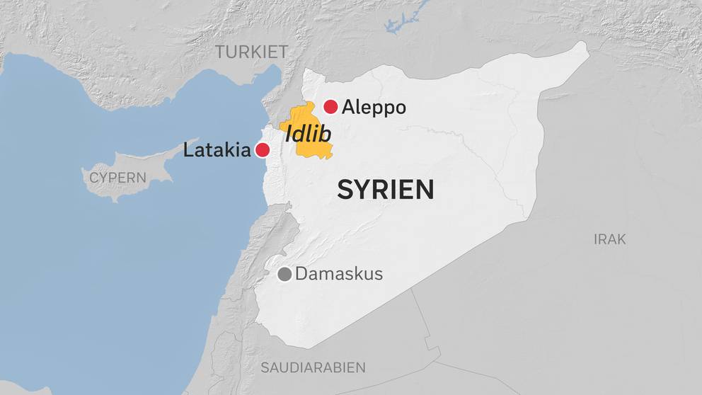 Idlib – det sista syriska slagfältet | SVT Nyheter