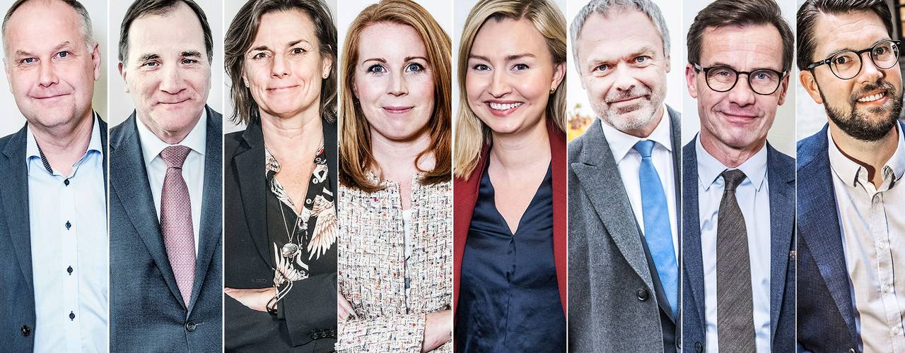 Partiledardebatten i SVT:s Agenda | SVT Nyheter