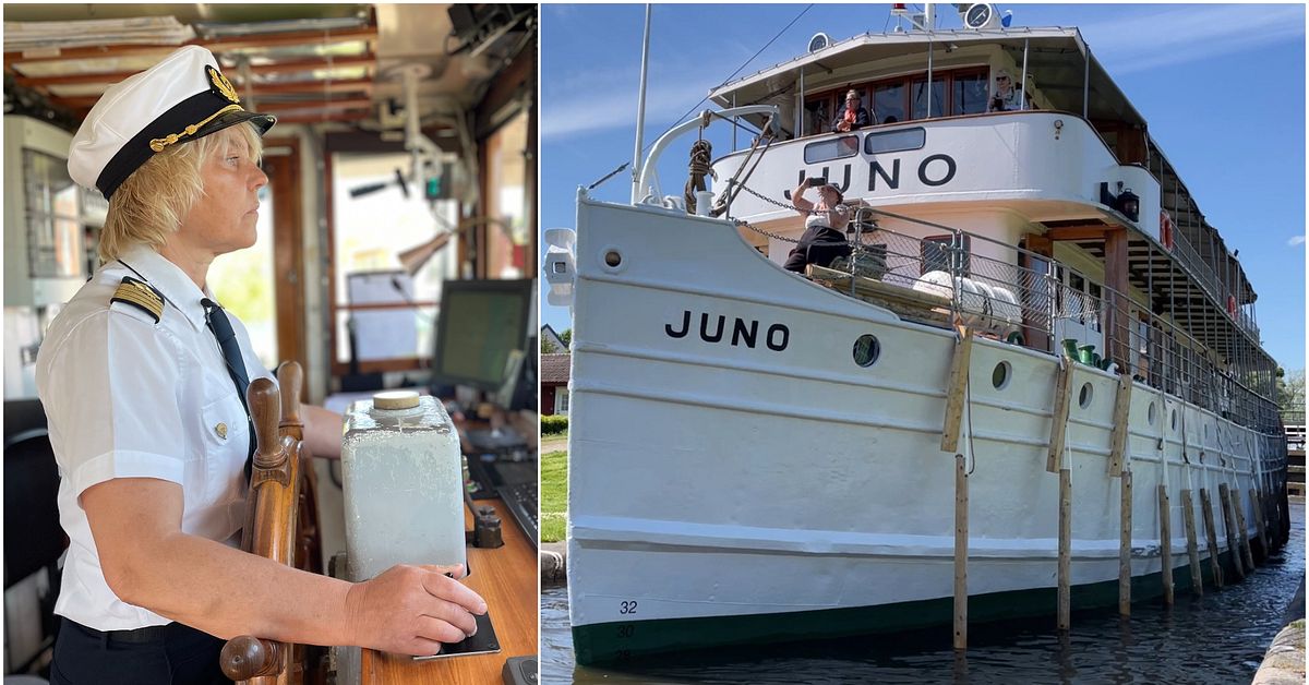 M/S Juno 150 år – följ med historiska båten på årets premiärtur | SVT ...