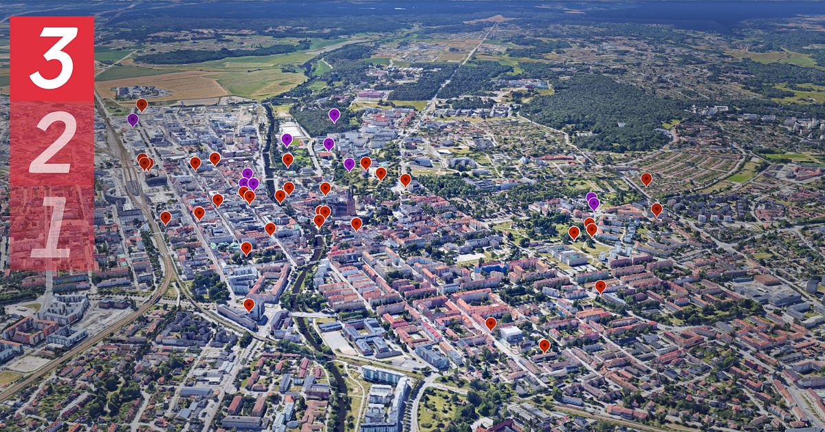 Här sker flest brott under valborg – topp tre platser i Uppsala | SVT ...