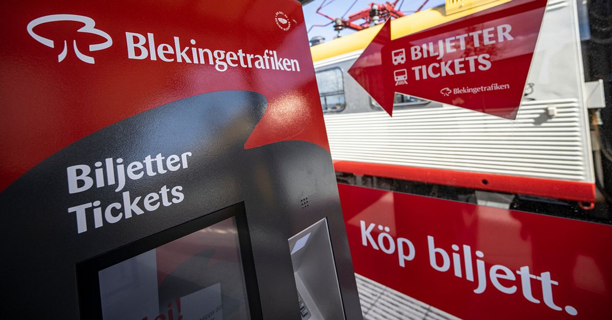 Nytt biljettsystem i Blekingetrafiken – lättare men dyrare | SVT Nyheter