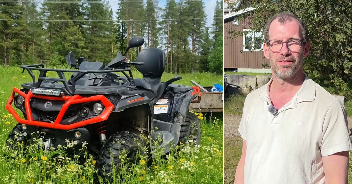 Stöldräd av fyrhjulingar i norr – Per-Arvids försvann från gården | SVT ...