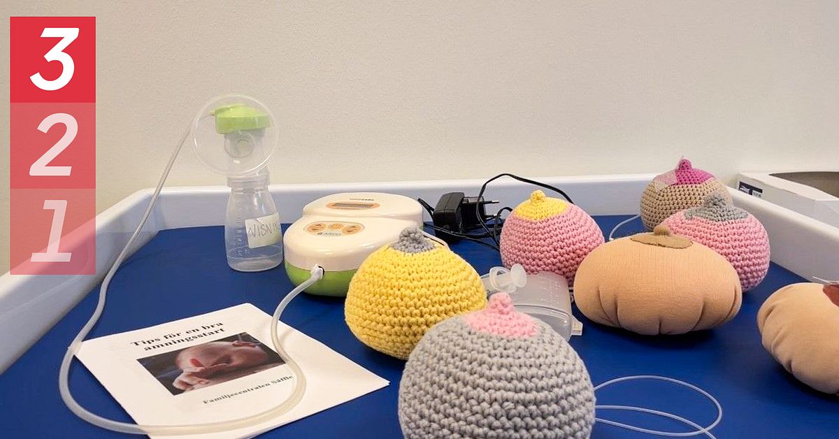 Lista: 3 tips för att komma igång med amning | SVT Nyheter