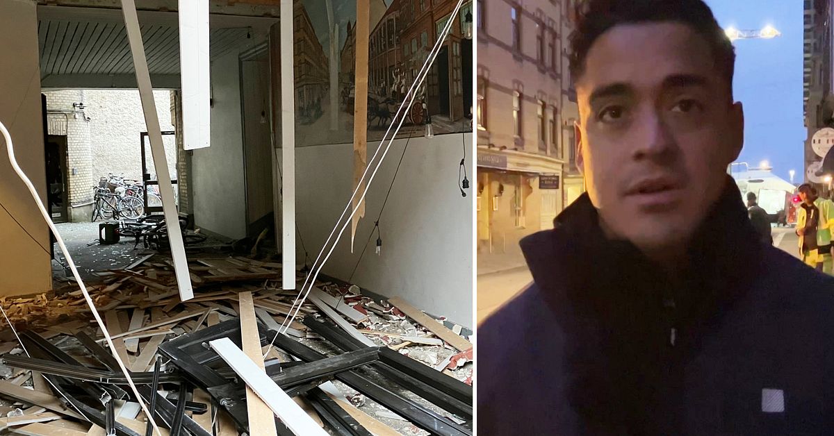 Explosion i centrala Göteborg | SVT Nyheter