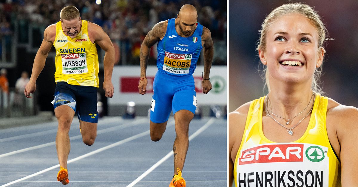 Friidrott: Torbjörn Eriksson om sprintsuccén under EM: ”Börjar likna 90 ...