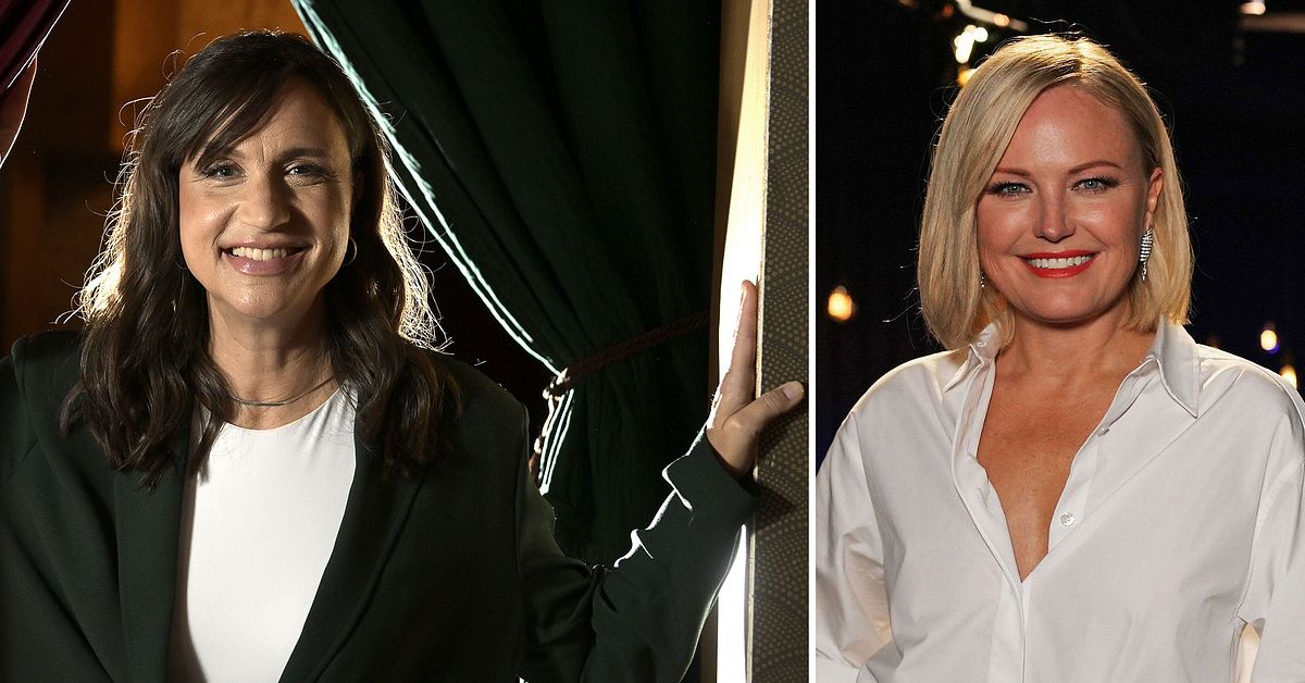 Malin Åkerman och Petra Mede programleder Eurovision song contest 2024 ...