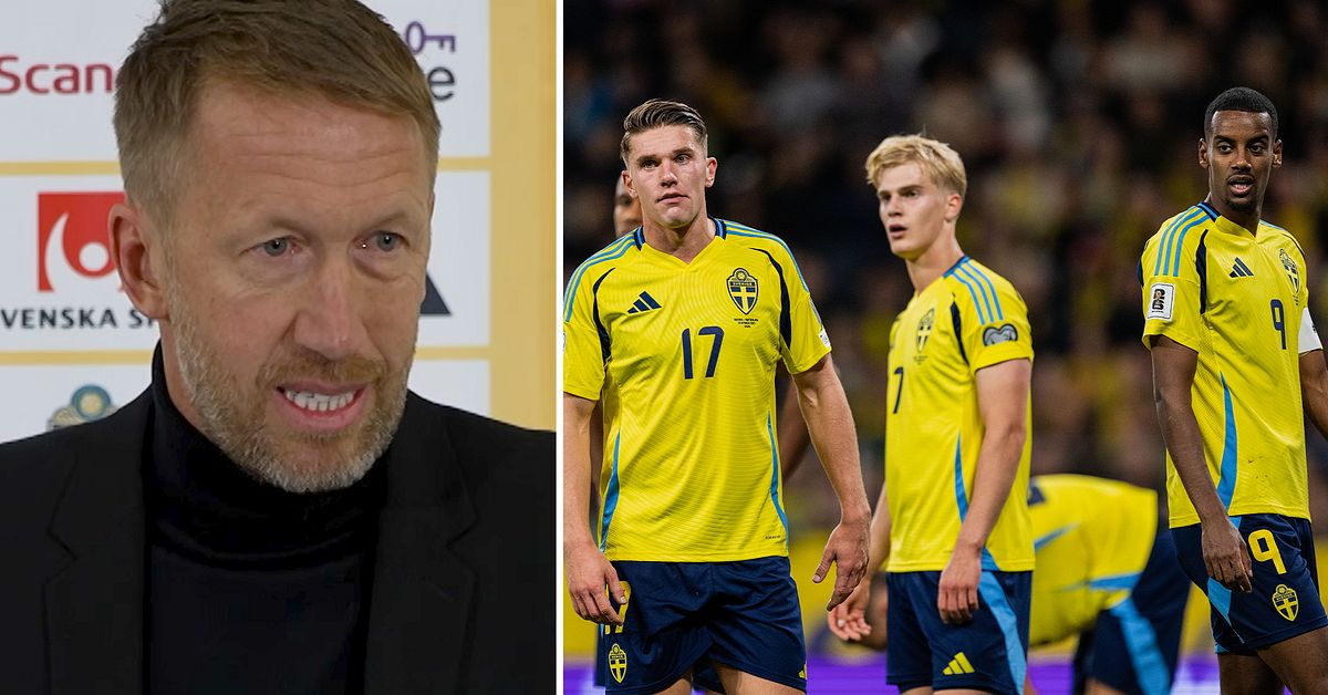 Fotboll: Graham Potter om vägen framåt för Sverige: ”Viktigaste är ...