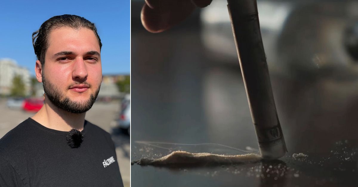 Fältassistent om knark: ”Har blivit mycket vanligare” | SVT Nyheter