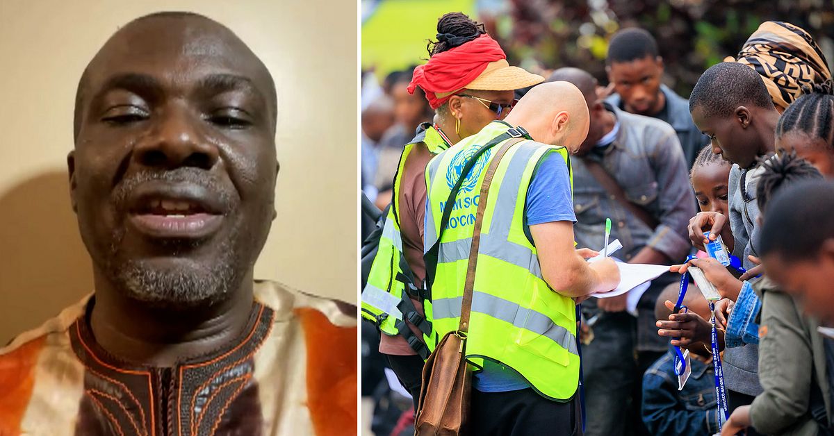 Pastorn fast i stridens Goma: ”Vi kan inte gå ut” | SVT Nyheter