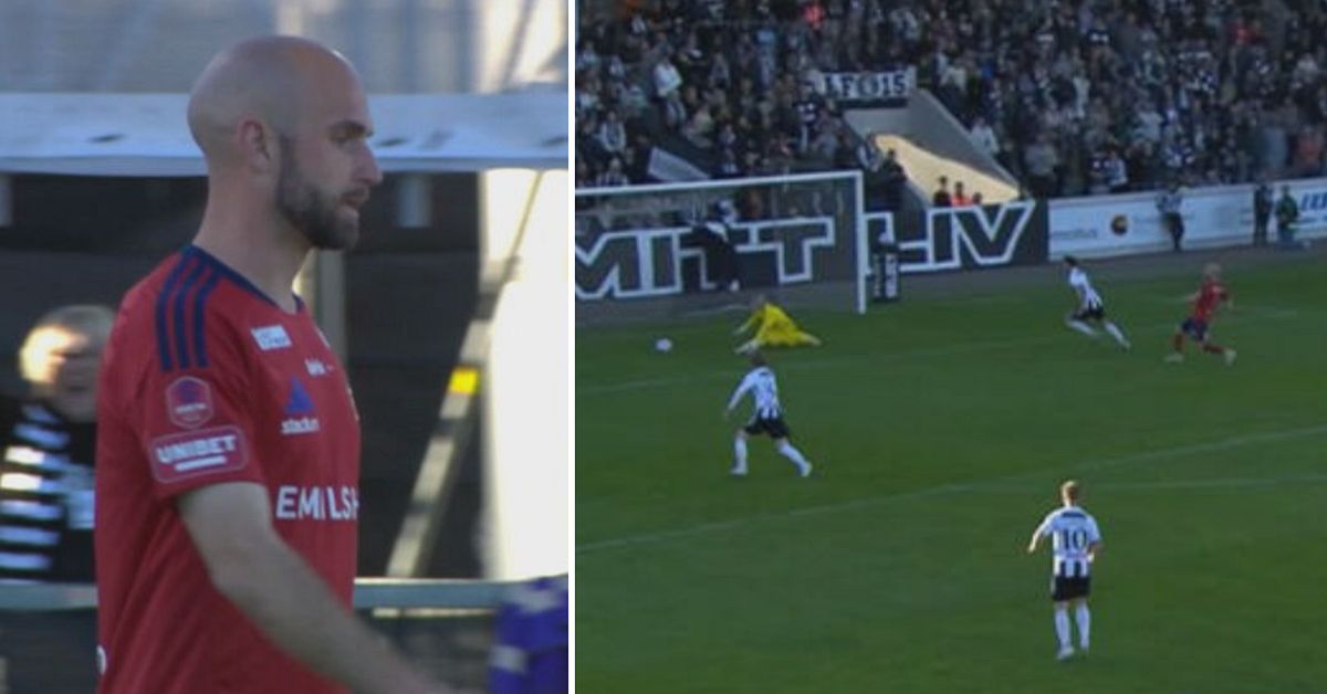 Fotboll: Bisarrt självmål: Kaptenen passade bollen i egen kasse | SVT Sport