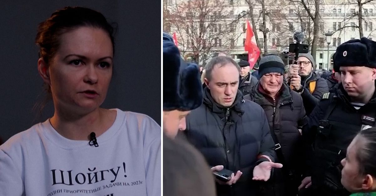 De Ryska Kvinnornas Krav Låt Våra Män Komma Hem Svt Nyheter
