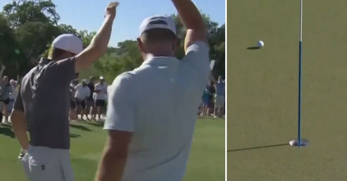 Golf: Jordan Spieth slog till med en hole-in-one | SVT Sport