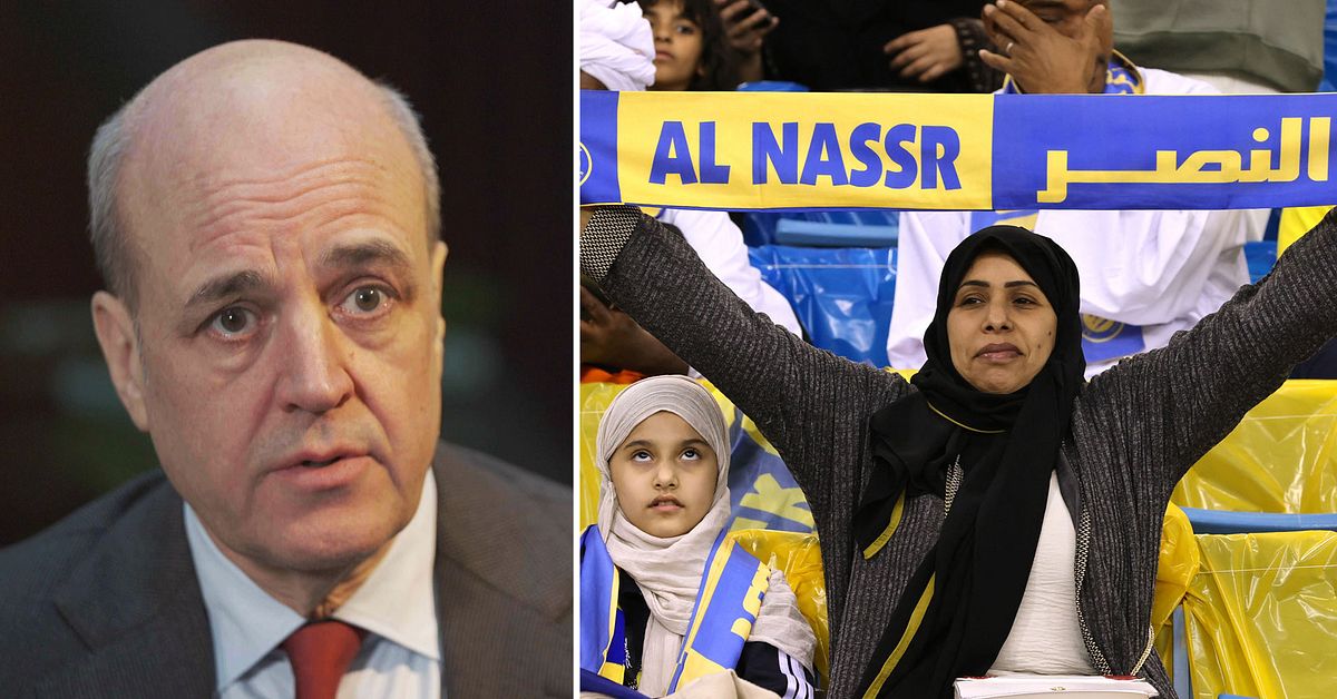 Fotboll: Fredrik Reinfeldt om Saudiarabiens fotbollssatsning: ”Öppnar upp” | SVT Sport
