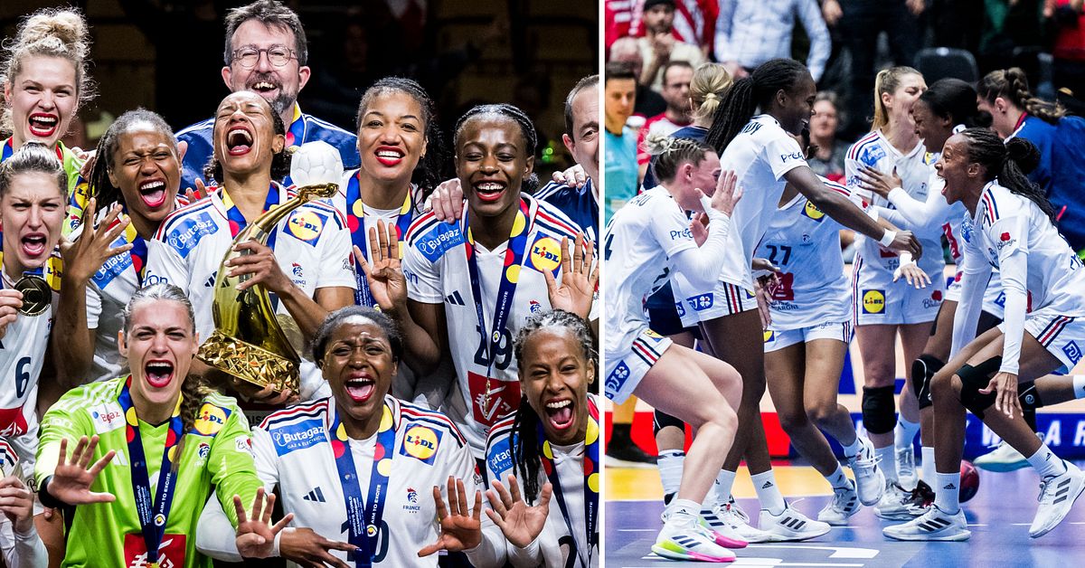 Handboll: Frankrike tog VM-guld – besegrade Norge i finalen | SVT Sport