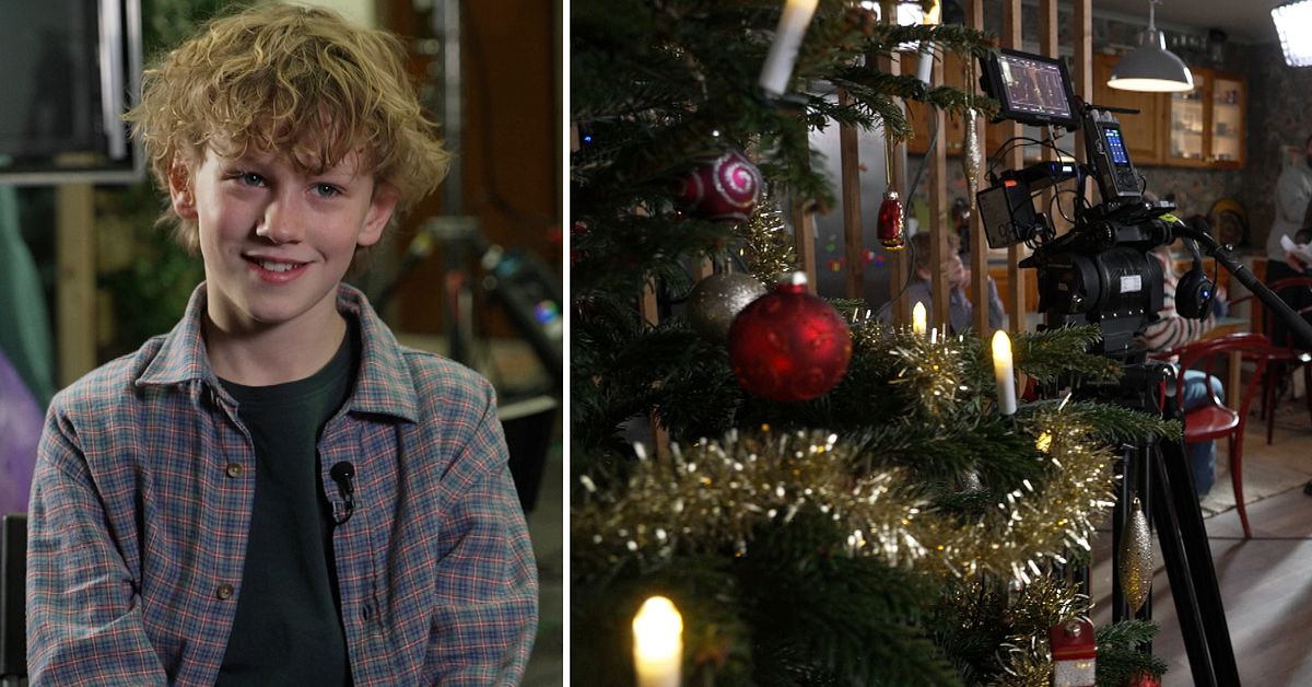 Följ med bakom kulisserna på årets julkalender ”Tidstjuven” | SVT Nyheter