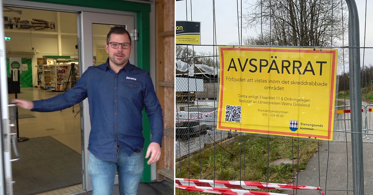 Efter skredet i Stenungsund: Flera verksamheter fick öppna igen efter ...