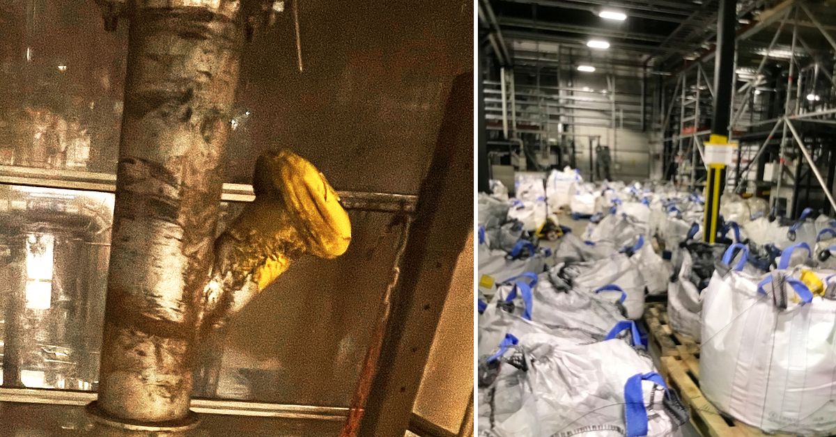 Northvoltanställda: Vi fick laga maskinerna med gul tejp | SVT Nyheter