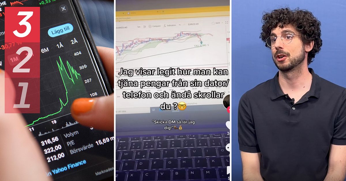 Det kryllar av ekonomitips på Tiktok – detta ska du se upp för | SVT Nyheter