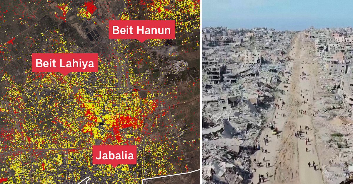 Palestinier återvänder till norra Gaza – Senaste nytt om kriget i ...
