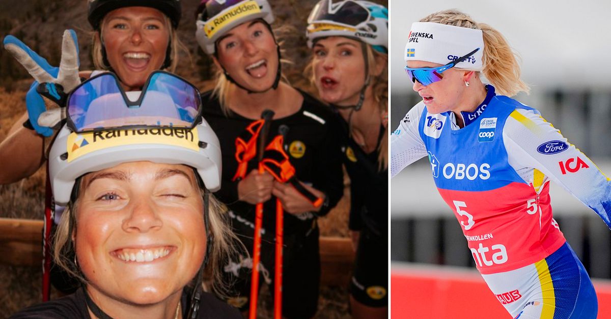 Längdskidor: Frida Karlsson tränar med långloppsstjärnorna – premiären ...
