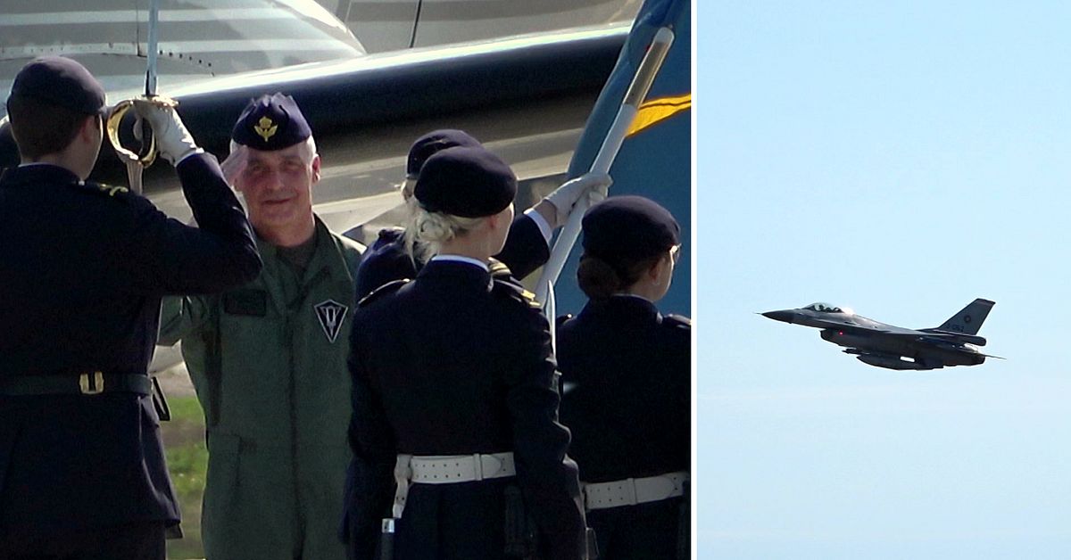 Flygvapenchefen om stora flygövningen ACE 23: ”Sänder signaler” | SVT ...