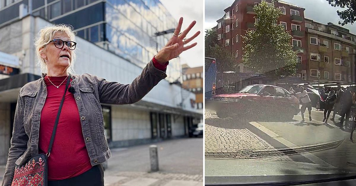 Nya bilderna från Palestina-demonstrationen i Borås – efter att bil kört in i folkmassa | SVT ...