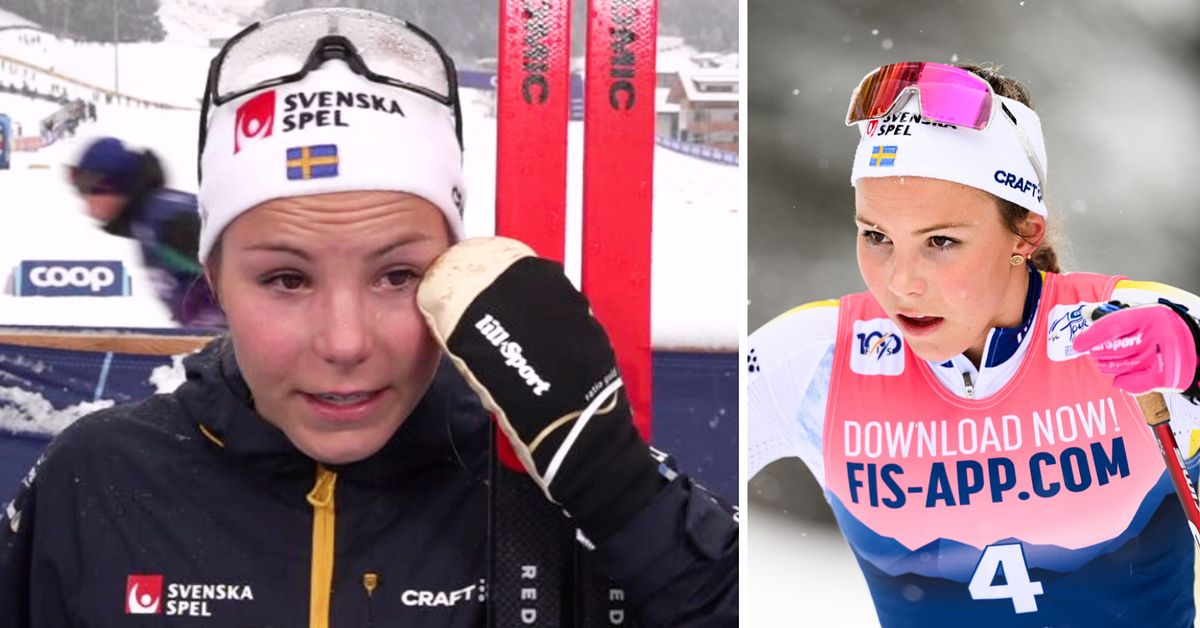 Längdskidor: Johanna Hagström bröt Tour de Ski i tårar: ”Luftrören sätter stopp” | SVT Sport