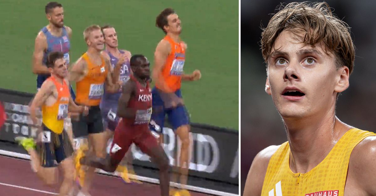 Friidrott: OS-mästaren diskad – får inte springa final mot Samuel ...