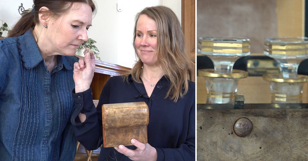 Här får reportern dofta på 150 år gammal parfym på Merlo slott ...