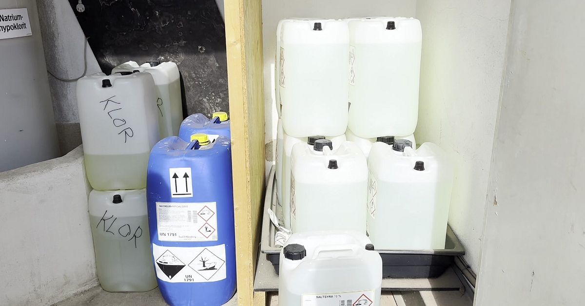 Felmärkt dunk orsak till klorgasolyckan | SVT Nyheter