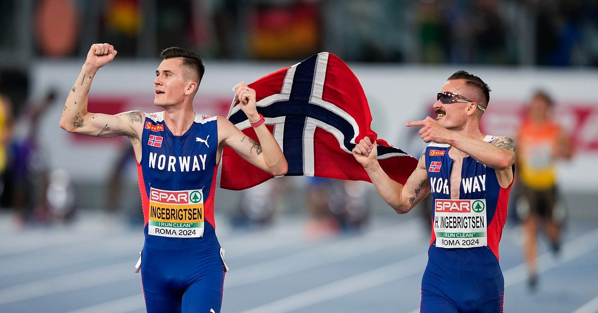 Friidrott: Jakob Ingebrigtsen spurtade hem guldet på 5 000 meter ...