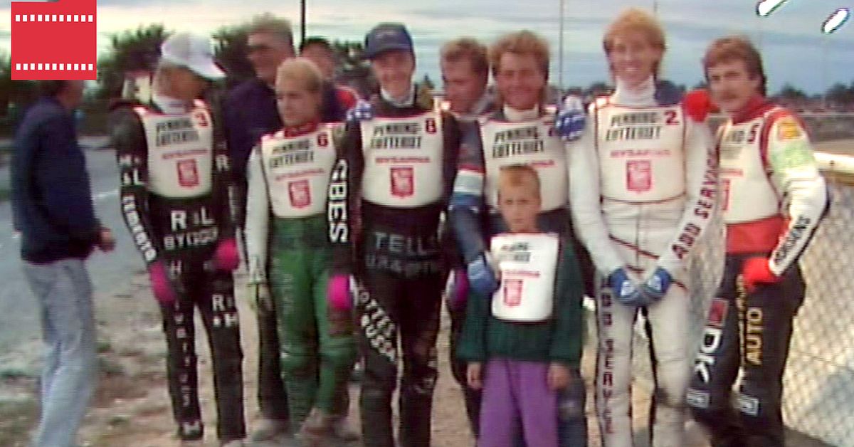 Se avgörandet som tog Bysarna till SM-guld i speedway 1988 | SVT Nyheter