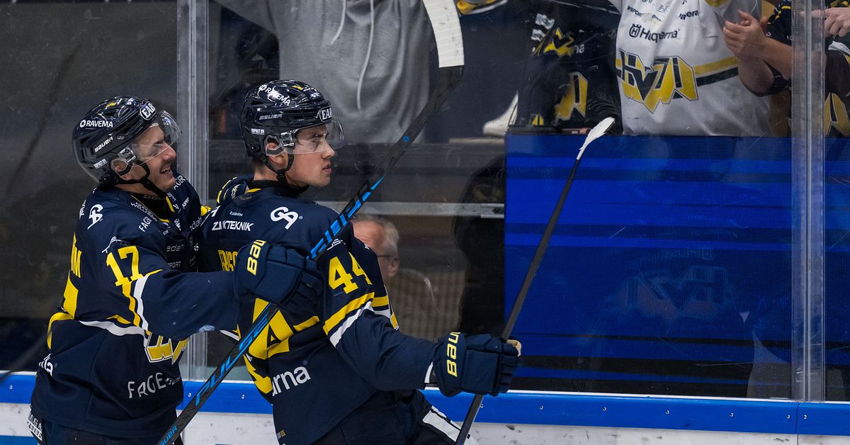 Ishockey: HV71 tar säsongens första seger – Hugo Fransson hjälte | SVT Sport
