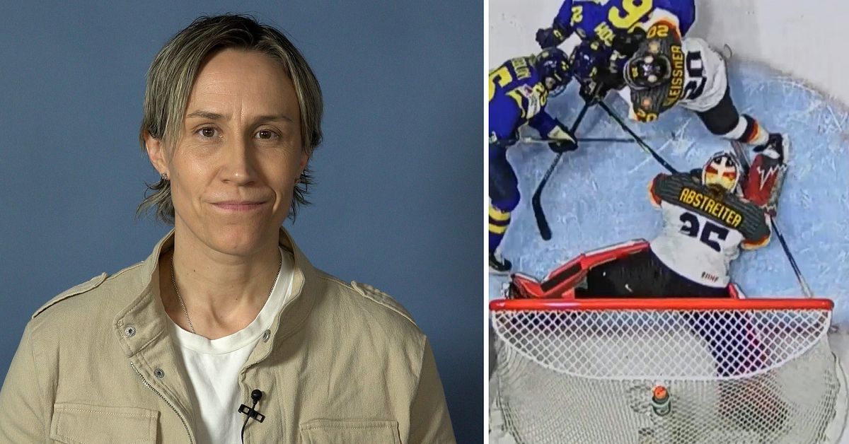 Ishockey: Rooth om Tysklands målvakt: ”Hon blir lite som ett spöke ...