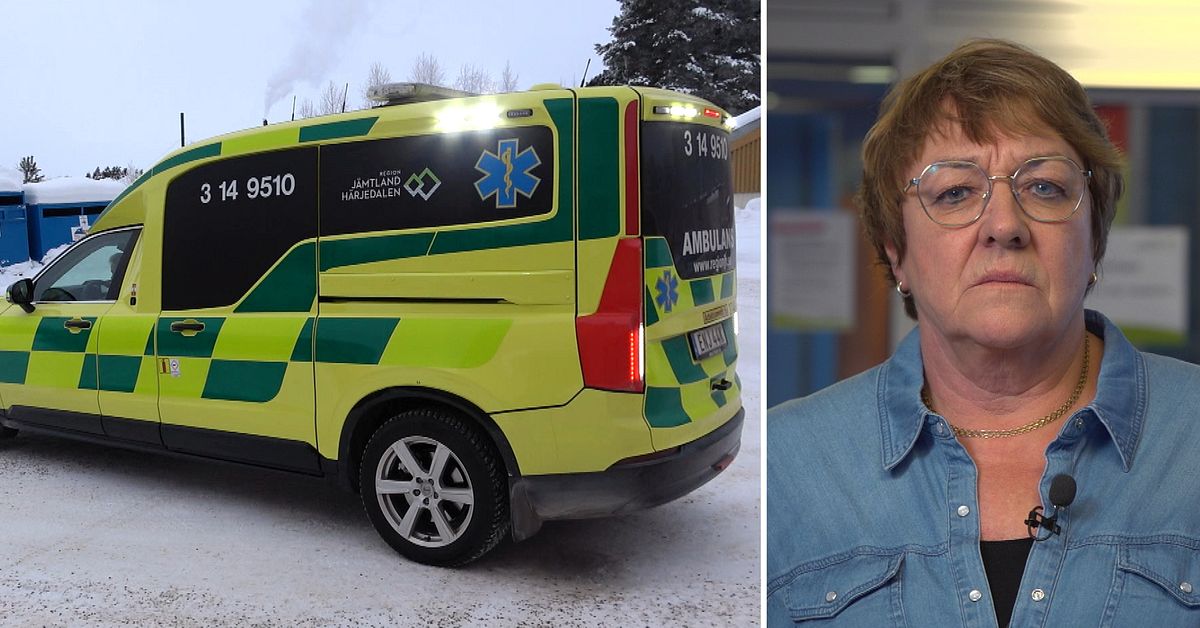 Så lång tid tar det för ambulansen att komma i Jämtlands län | SVT Nyheter