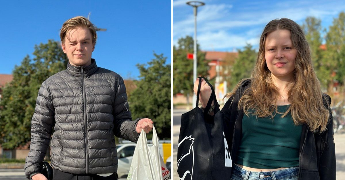 Hör Umeåbor om att skatten på plastpåsar avskaffas | SVT Nyheter