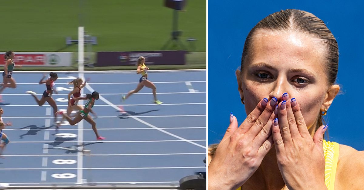 Friidrott: Nora Lindahl lovade att slå Klüfts tid: ”Hon sa att det var ...