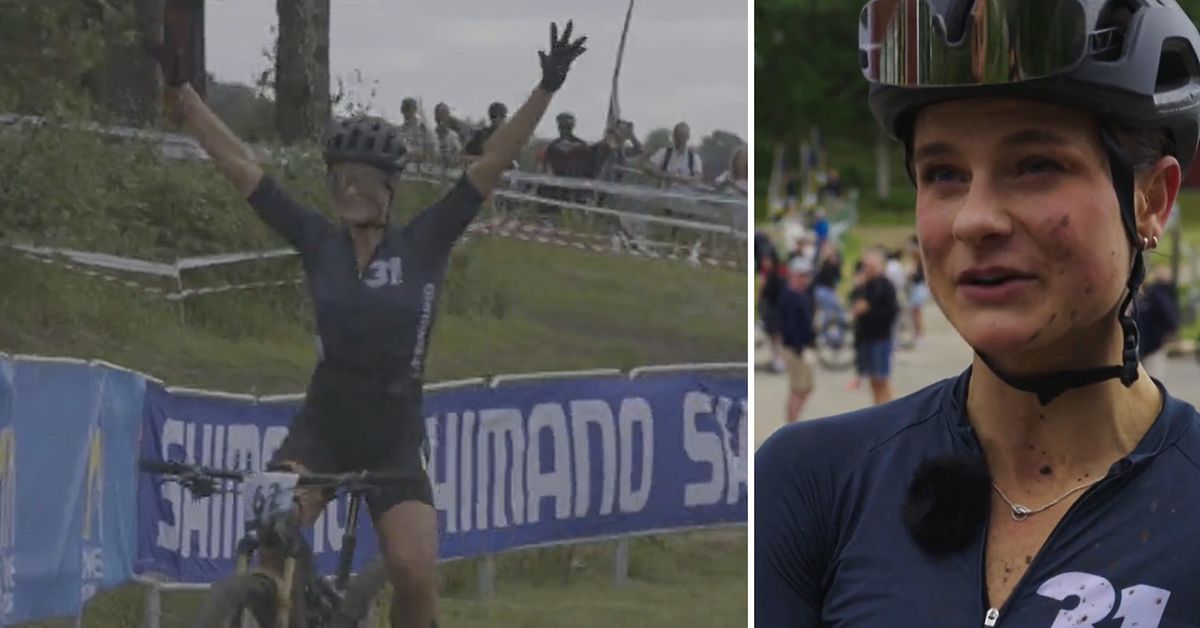 Cykel: SM-guld till Jenny Rissveds – efter kross | SVT Sport