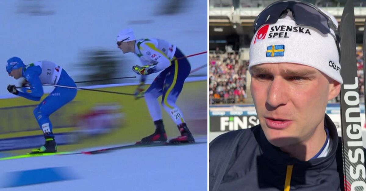 Längdskidor: Marcus Grate diskad i sprinten – efter stavdrama | SVT Sport