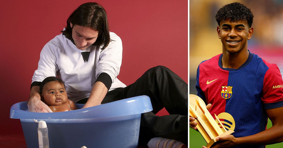 Fotboll: Historien bakom den ikoniska bilden på Lionel Messi och baby ...